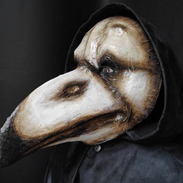 Crow Mask - Etsy