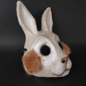 Rabbit Mask Bunny Mask Masquerade Mask Halloween Mask Carnival Mask ...