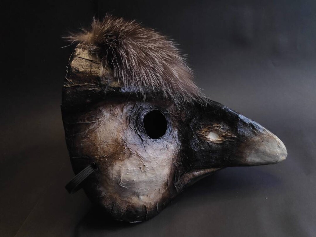 Bird Mask Sparrow Mask Paper Mache Mask - Etsy