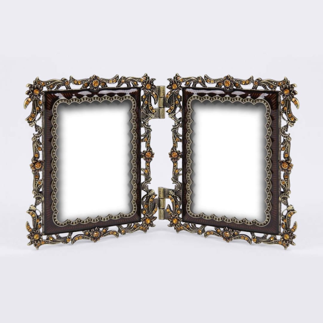 Victorian Vanilla Frame, Couple Photo Frame, Antique Wedding, Boheme ...