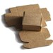 1 Small Kraft Paper Box 5X5X2 Cm Packaging Box Cardboard - Etsy