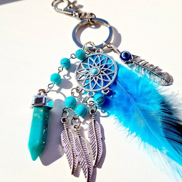 Dreamcatcher Keychain - Etsy