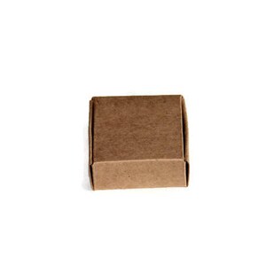 1 Small Kraft Paper Box 5X5X2 Cm Packaging Box Cardboard - Etsy