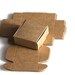 1 Small Kraft Paper Box 5X5X2 Cm Packaging Box Cardboard - Etsy