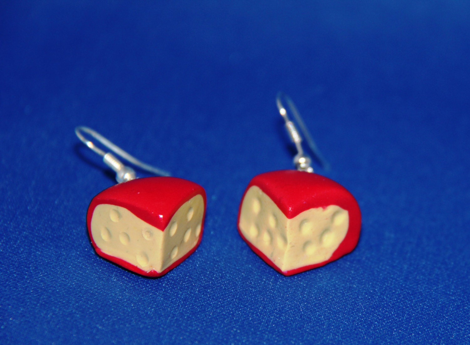 Cheese Earrings Realistic Food Jewelry Cheese Jewelry | Etsy