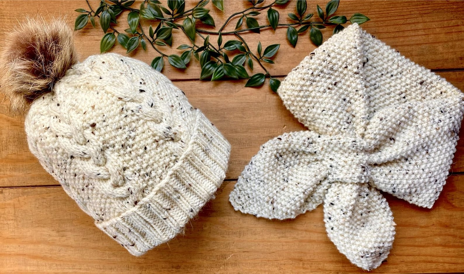 Fyne Shores Aran Worsted Hat and Scarf Knitting Pattern - Etsy