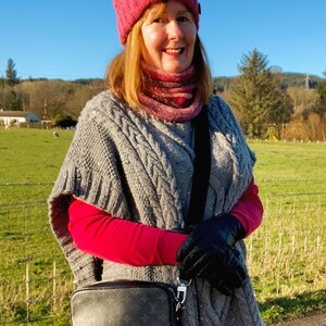 Ladies Fyne Shores Aran Worsted Braided Cable Hat Knitting Pattern - Etsy