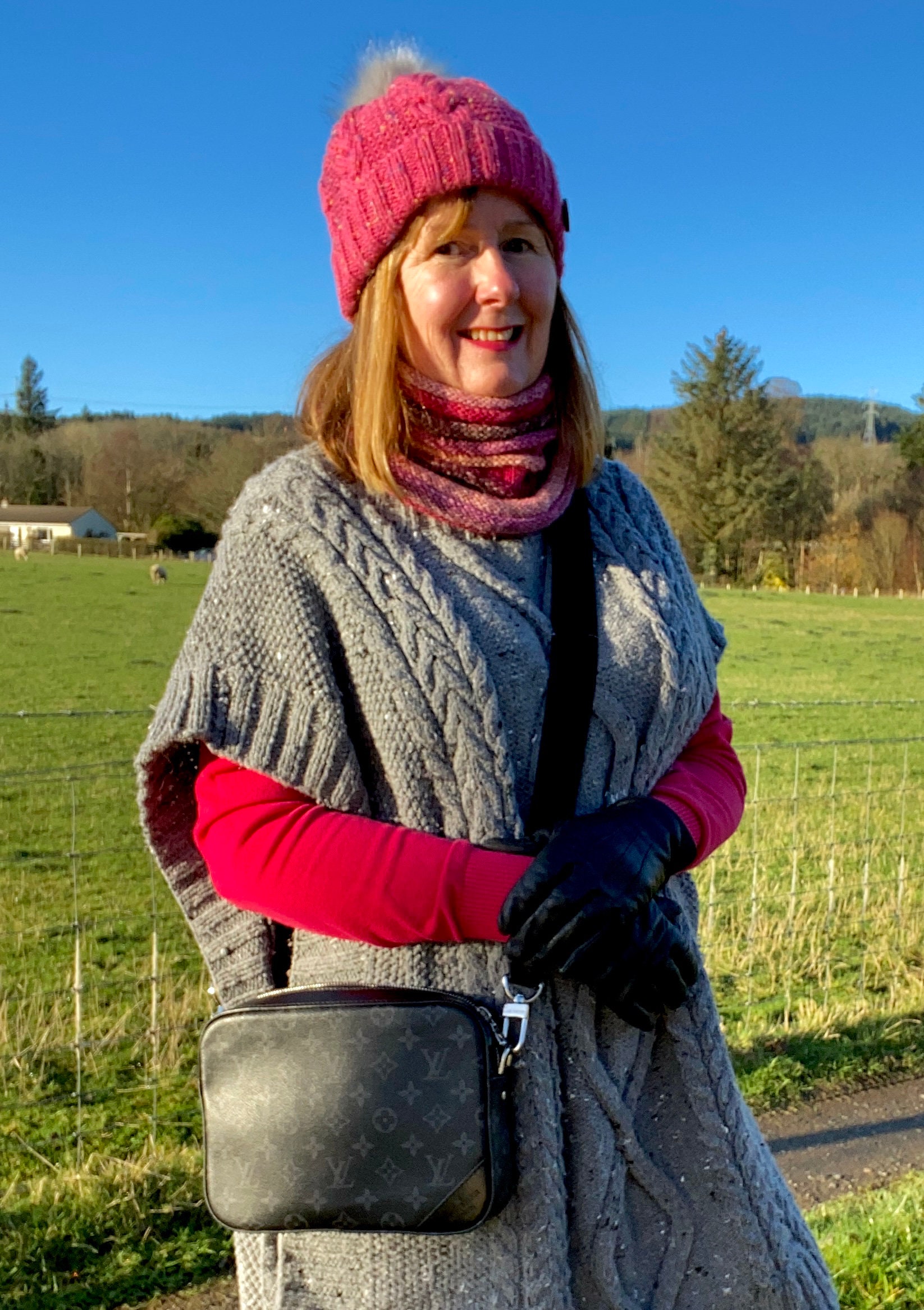 Ladies Aran Fyne Shores Poncho Tabard Knitting Pattern - Etsy