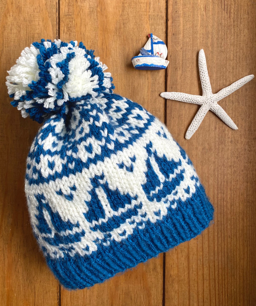 Sailing by Boat Yacht Hat Knitting Pattern - Etsy