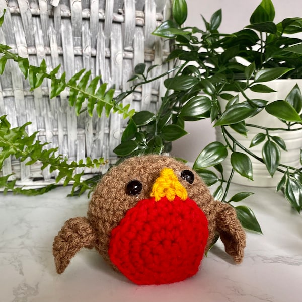Crochet Robin - Etsy