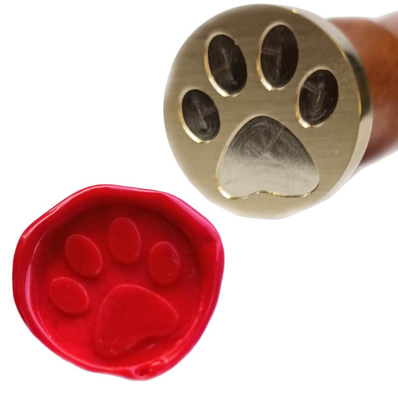 Paw Print Stamps - Etsy