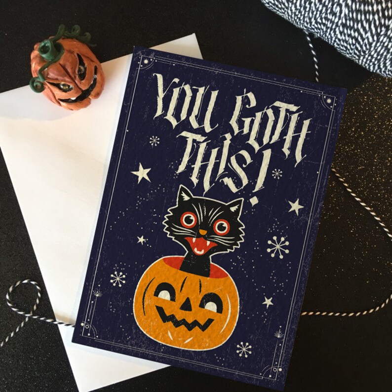 You Goth This Alternative Good Luck New Job Just Because - Etsy