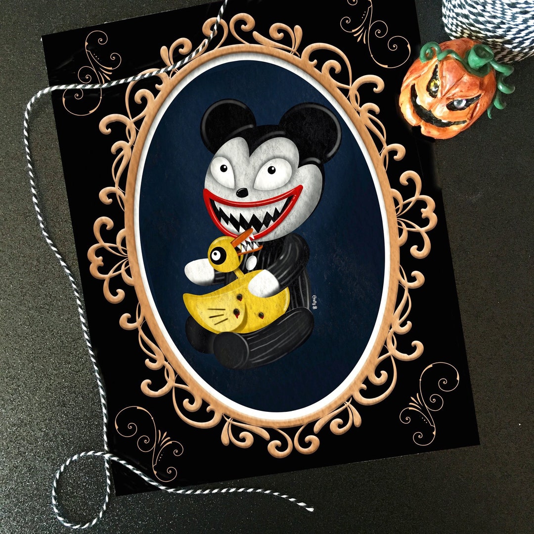 Baby’s First Portrait - Vampire Teddy and Ducky NBC Portrait - Etsy