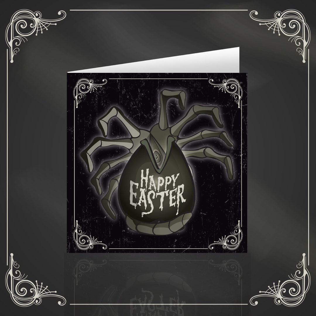 Happy Alien Easter! Facehugger, Xenomorph Inspired Gothic Alternative ...