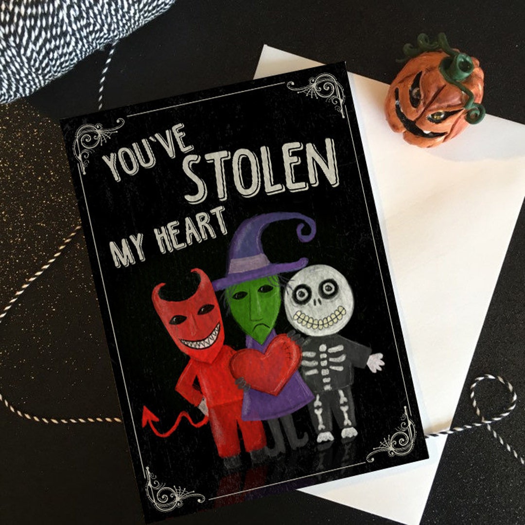 You've Stolen My Heart! - Cute, Alternative Gothic Love Wedding ...