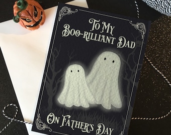 Happy Father's Day Spooky Alternative Goth Card for | Etsy