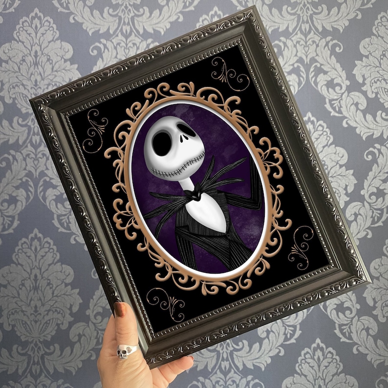 Bone Daddy - Jack Skellington NBC Portrait - Etsy