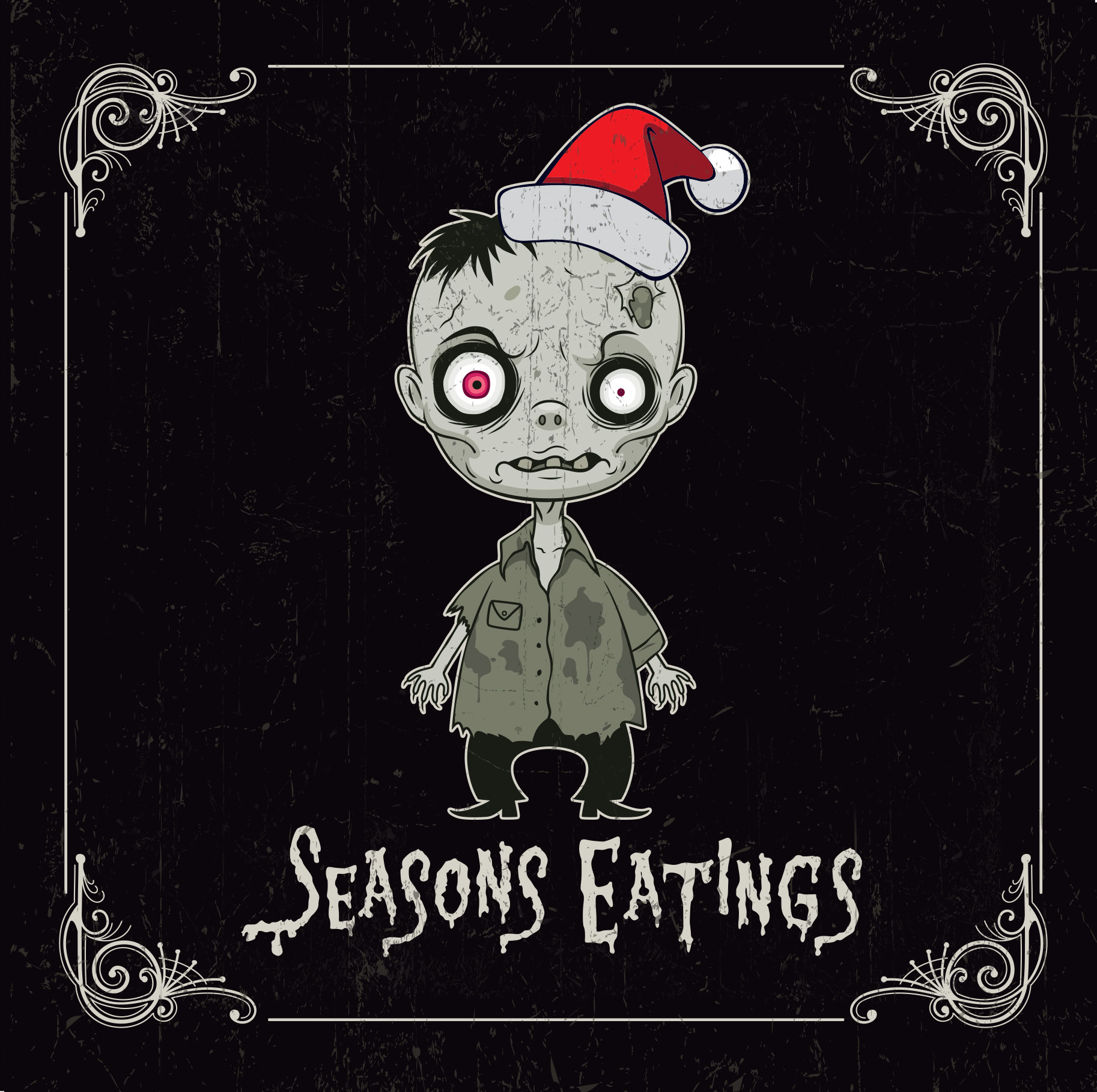 Zombie Christmas Cards