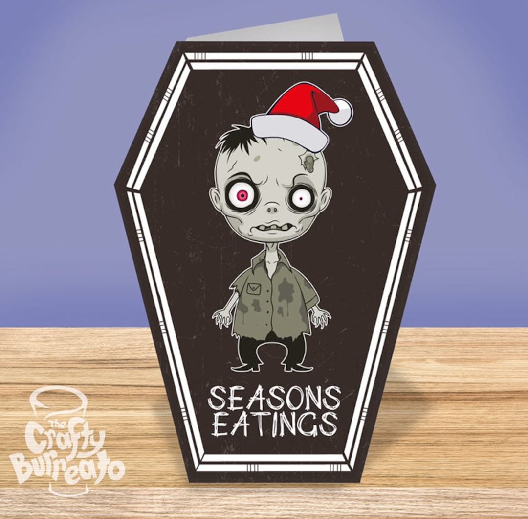 Zombie Christmas Cards