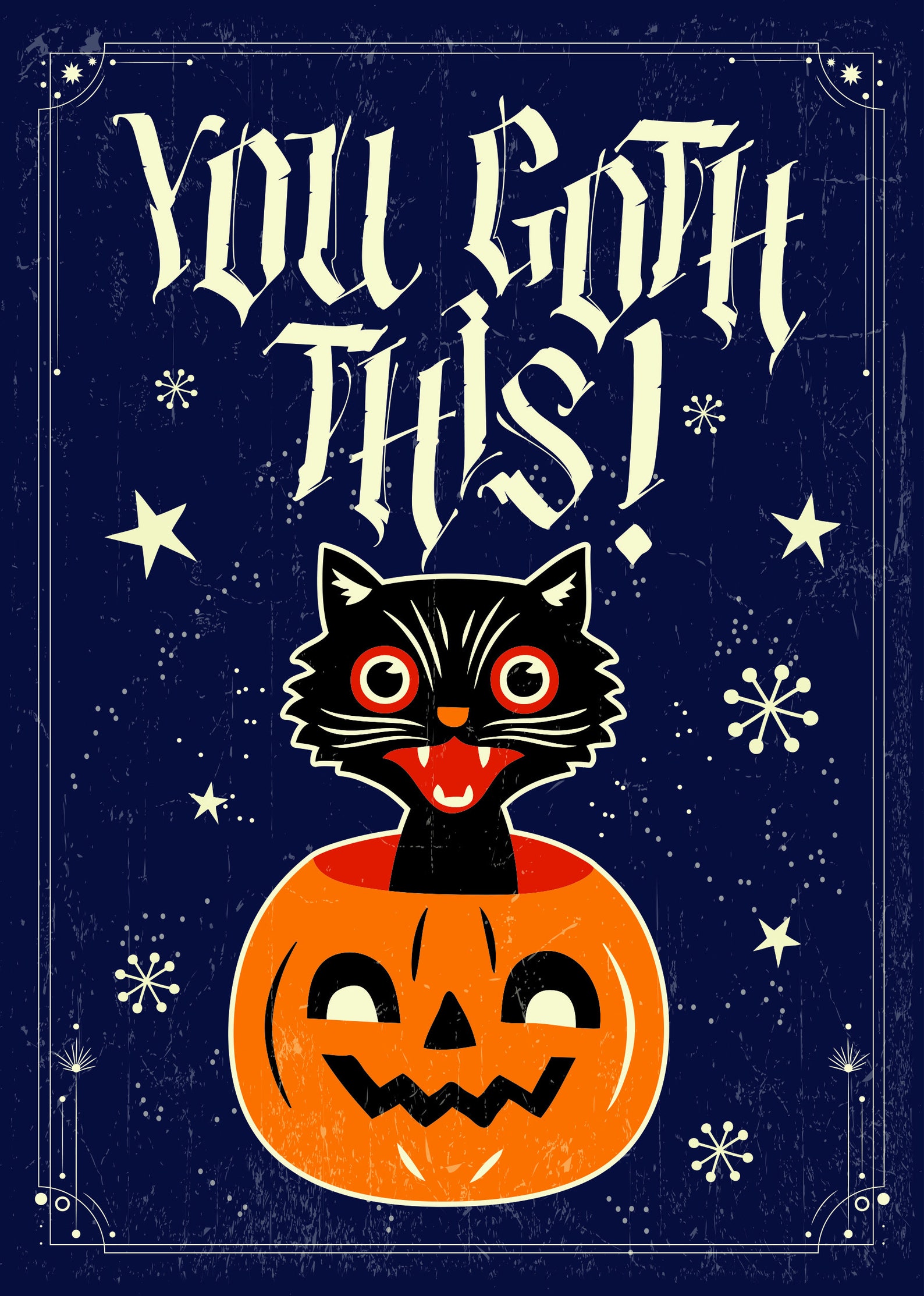 You Goth This Alternative Good Luck New Job Just Because - Etsy