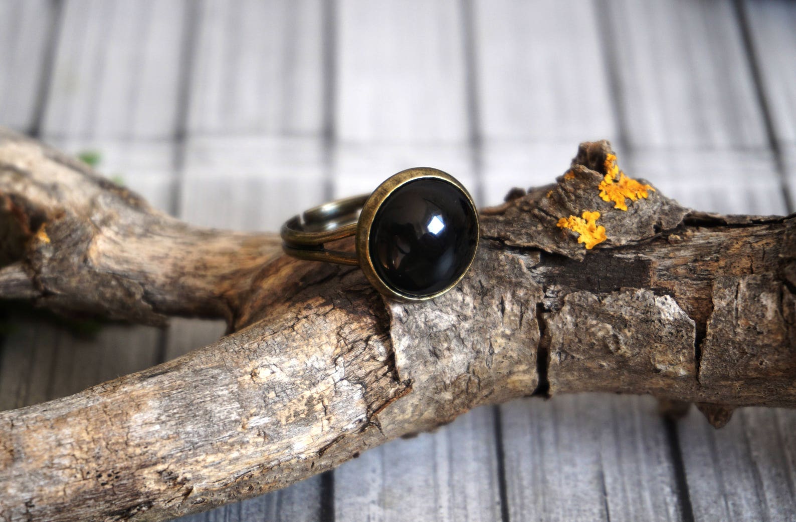 Black Gothic Ring Goth Ring Aesthetic Ring Black Gothic - Etsy