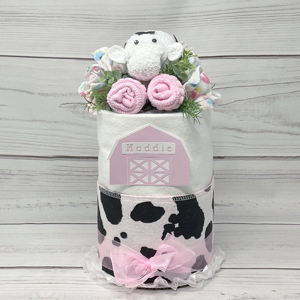 Farm Diaper Cake - Etsy