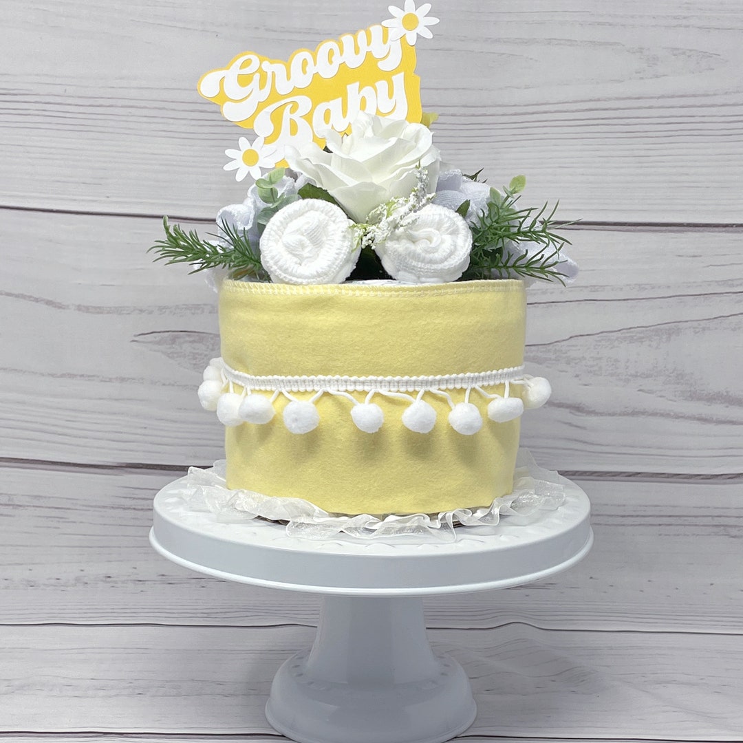 Boho Baby Shower Diaper Cake Baby Essentials-baby Sprinkle Baby Items ...