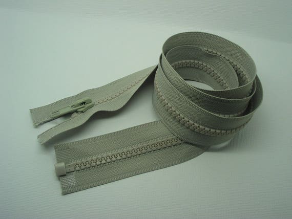 Zip Detachable Length 85cm Plastic Zip Injected Stitch Width | Etsy