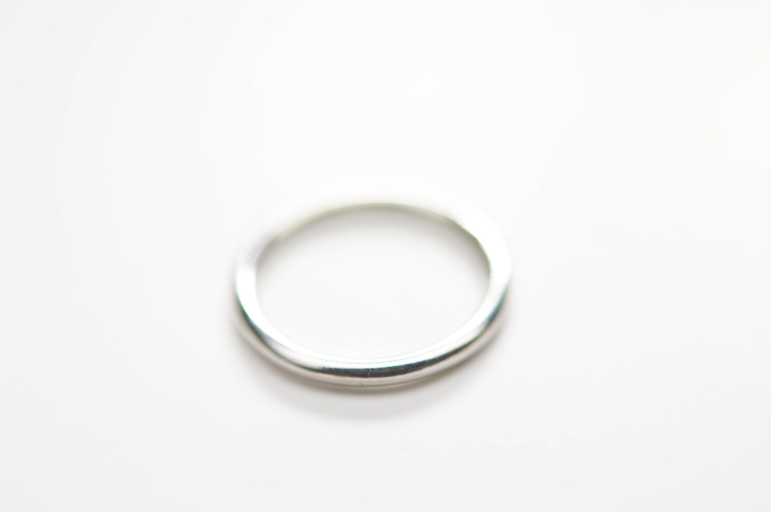 Sterling Silver Ring 1.2 1.5 Mm or 2 Mm Diameter Round Wire - Etsy