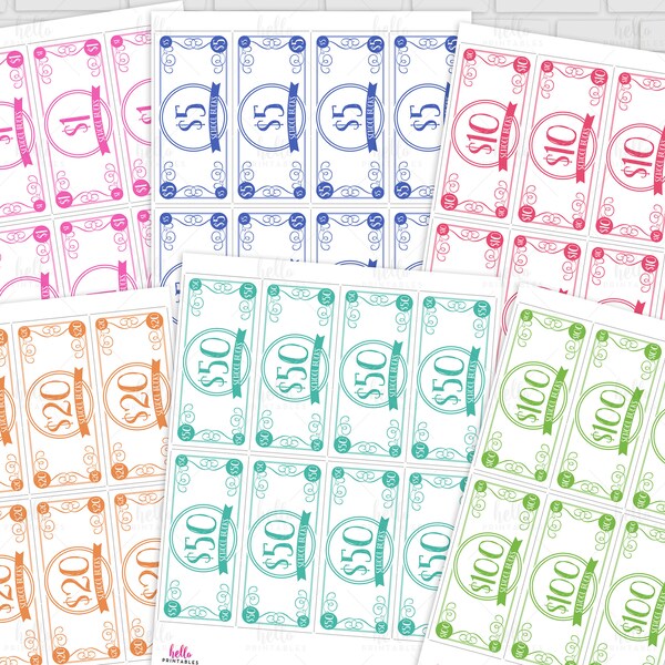 Reward Bucks Template - Etsy