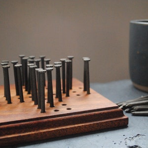 Cross Peg Solitaire Handmade Wooden Brain Teaser - Cracker Barrel Game ...