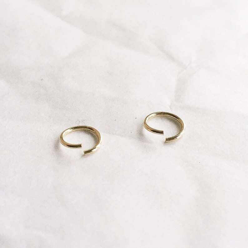 Very Small 18ct Gold Cartilage Hoops Small Gold Helix Hoop - Etsy UK
