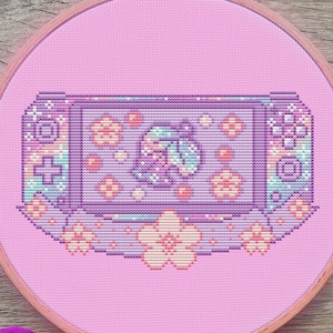 Switch Cross Stitch Pattern, Galaxy Cross Stitch, Gaming Cross Stitch ...