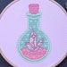 Potion Cross Stitch Pattern Crystal Cross Stitch Witch Cross | Etsy