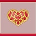 Zelda Cross Stitch Pattern, Heart Container Cross Stitch, Game Cross ...
