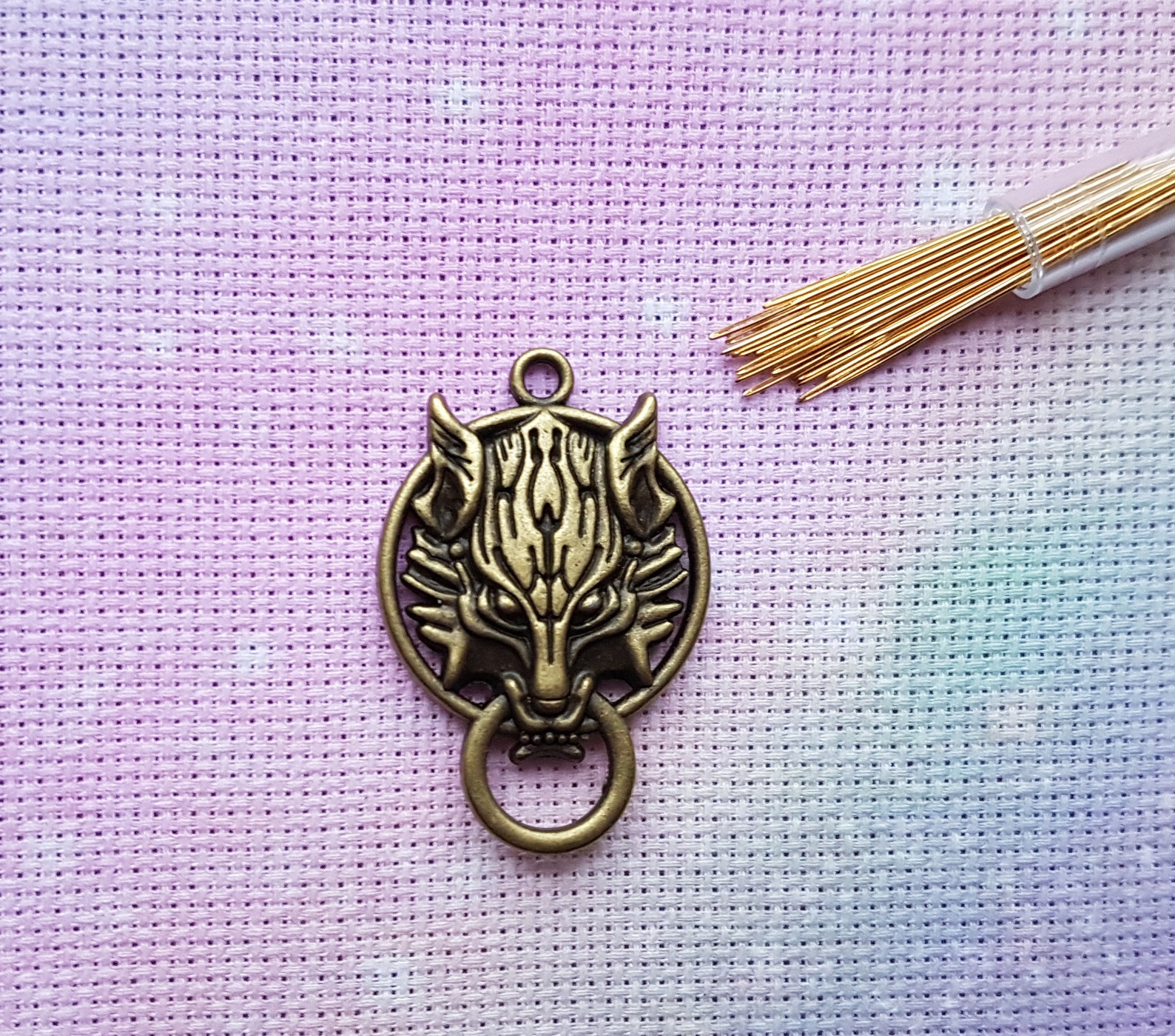 Final Fantasy Needle Minder, Cross Stitch, Embroidery, Cloud Strife ...