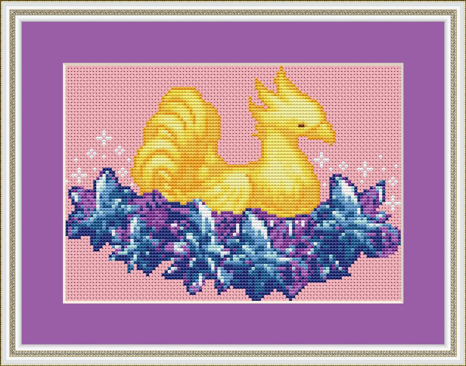 Chocobo Cross Stitch Pattern Final Fantasy Cross Stitch - Etsy