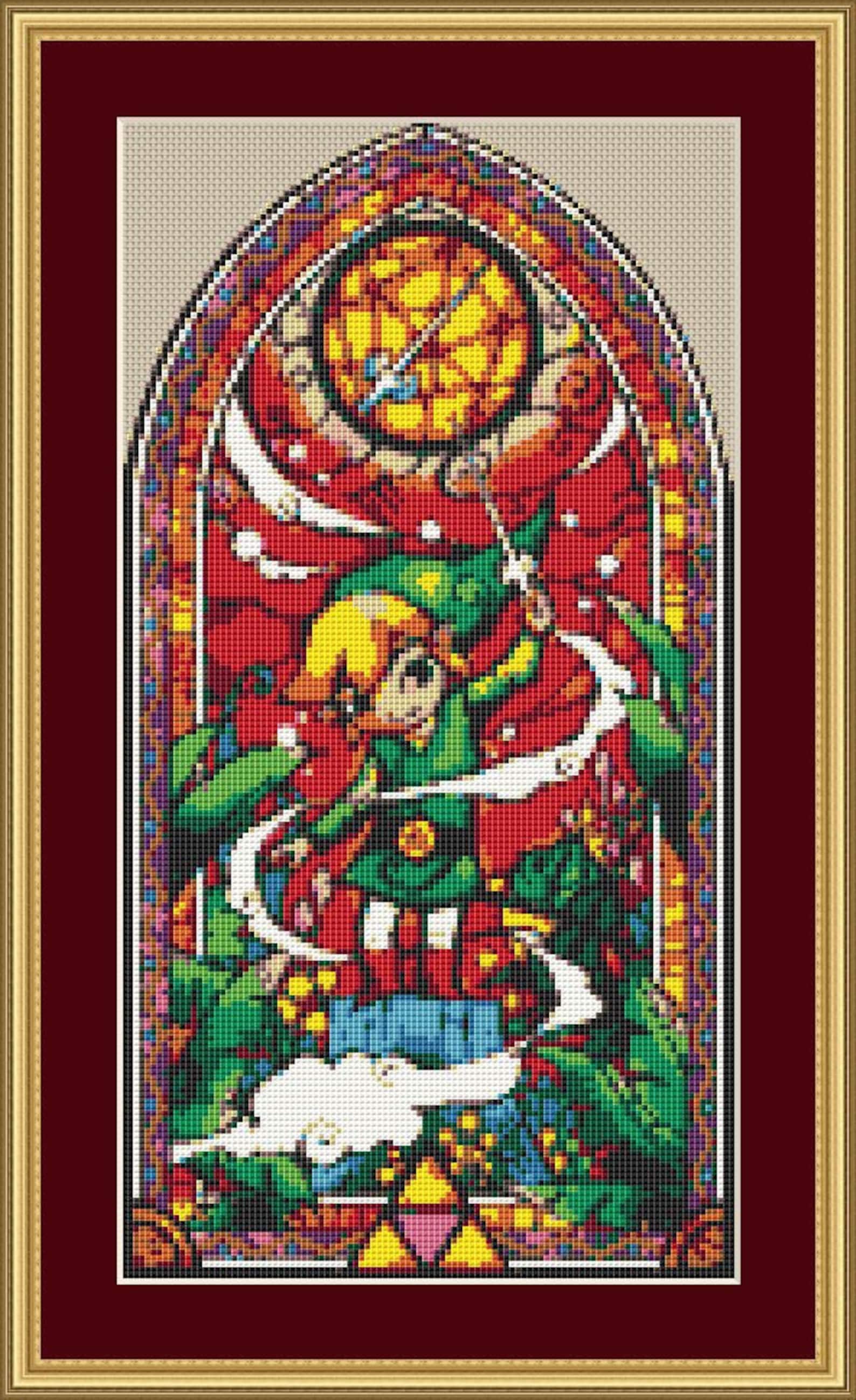 Zelda Cross Stitch Pattern Set Gaming Cross Stitch Game - Etsy