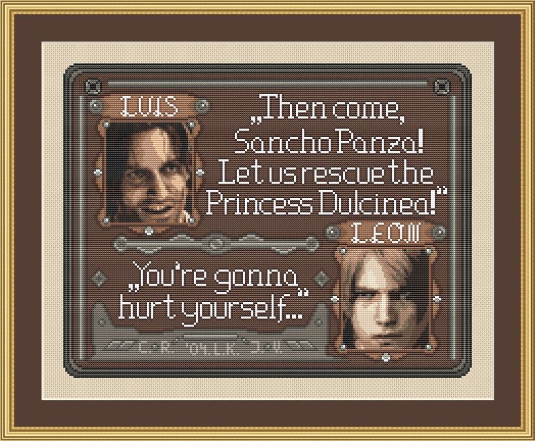 Resident Evil 4 Remake Cross Stitch Pattern, Leon Kennedy Cross Stitch ...