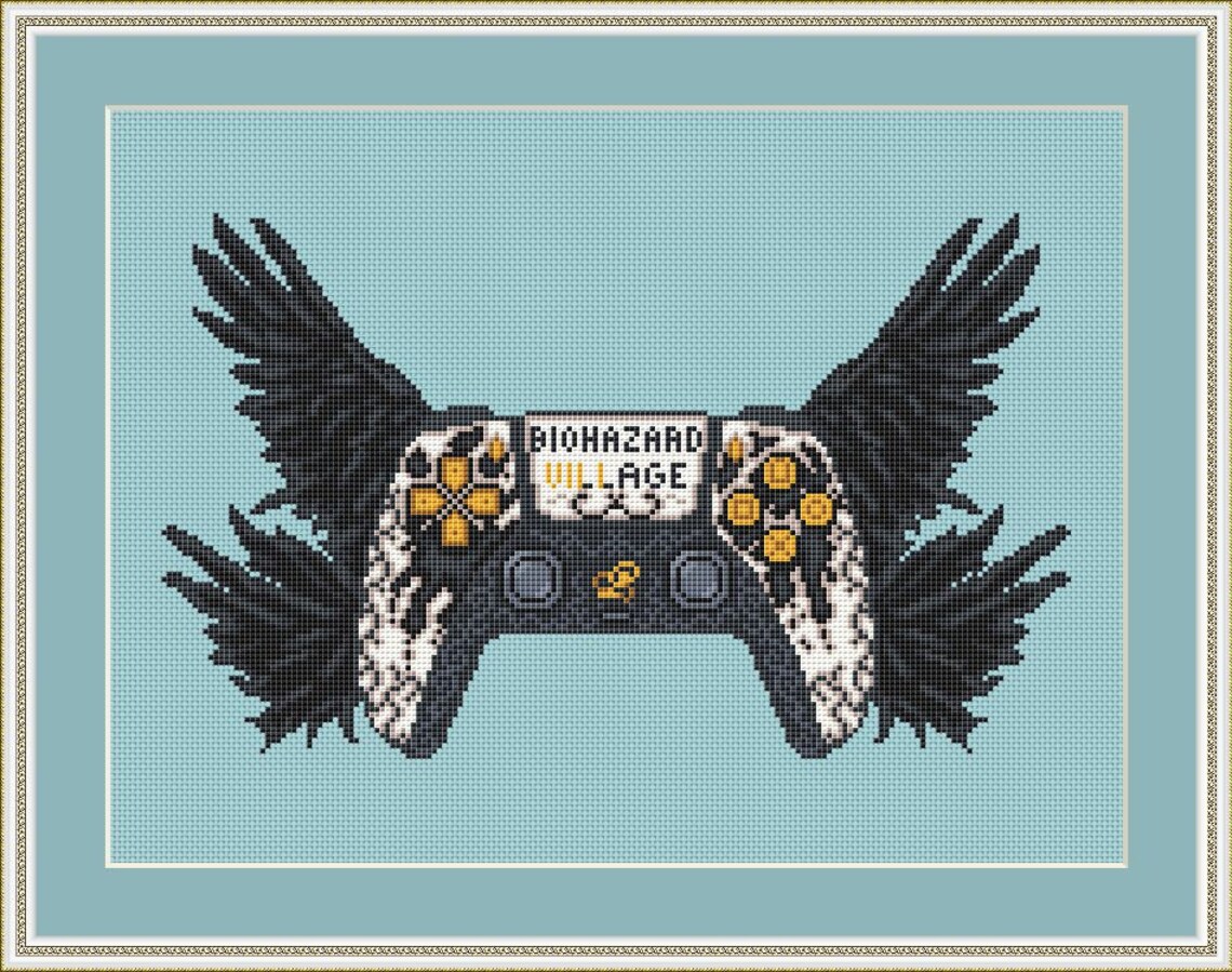 Resident Evil Cross Stitch Pattern Village Cross Stitch - Etsy