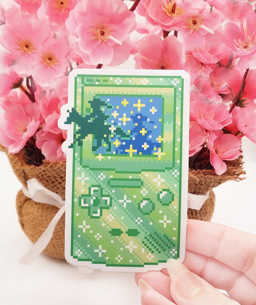 Zelda Sticker, Game Boy Sticker, Pixel Art Stitcker, Retro Sticker ...