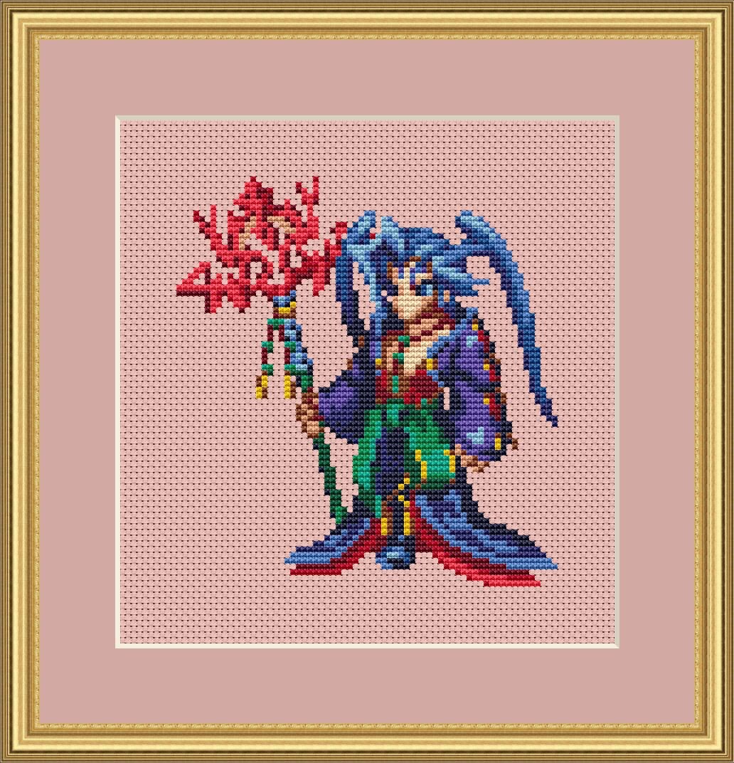 Final Fantasy 10 Cross Stitch Pattern Set Tidus Cross Stitch | Etsy