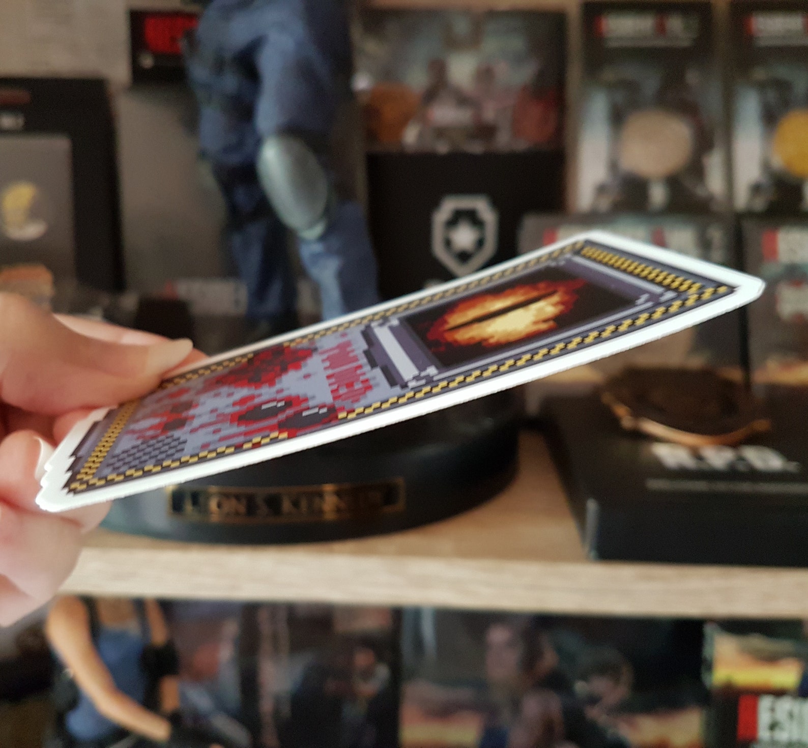 Resident Evil Sticker Game Boy Sticker Pixel Sticker Horror - Etsy