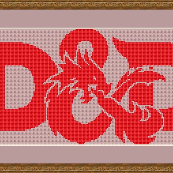 Dnd Cross Stitch - Etsy