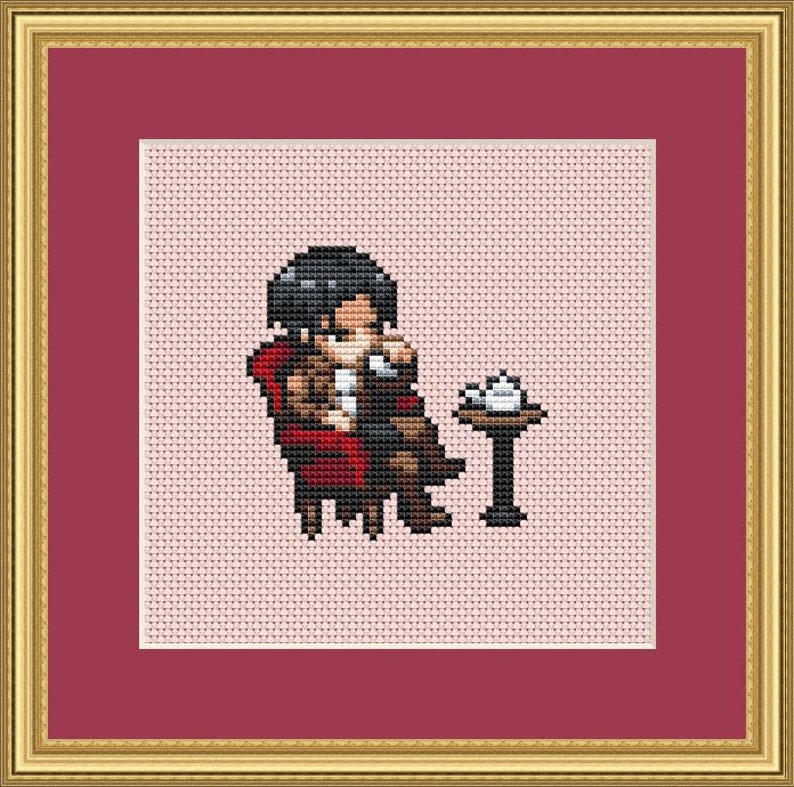 Anime Cross Stitch Pattern Levi Cross Stitch Pattern Manga - Etsy