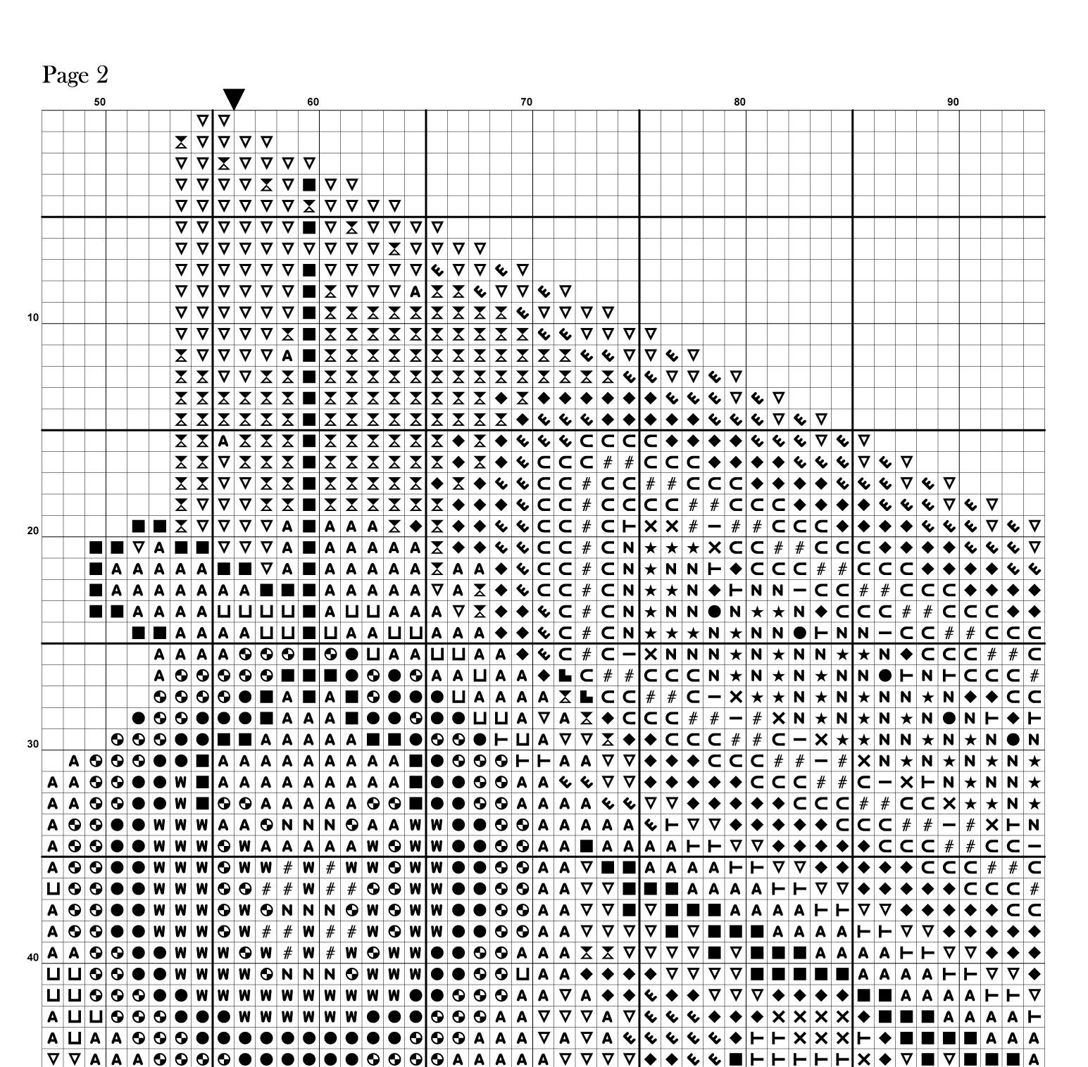 Final Fantasy Cross Stitch Pattern, Cloud Cross Stitch, Tifa Cross ...