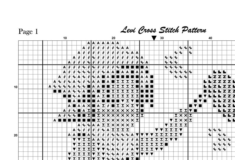 Anime Cross Stitch Pattern, Levi Cross Stitch, Japan Cross Stitch ...