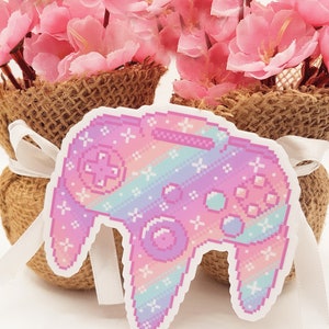 N64 Controller Sticker, Pixel Sticker, Galaxy Sticker, Pastel Sticker ...