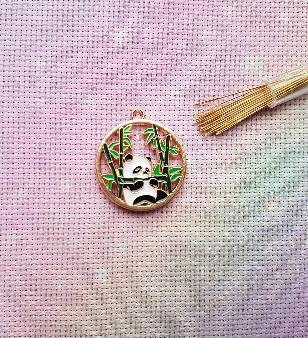 Panda Needle Minder, Enamel Needle Minder, Kawaii Needle Minder, Anime ...