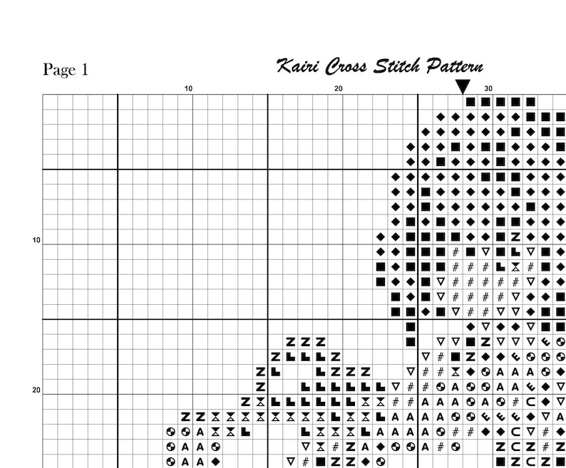 Kingdom Hearts Cross Stitch Pattern Set, Sora Cross Stitch, Kairi Cross ...